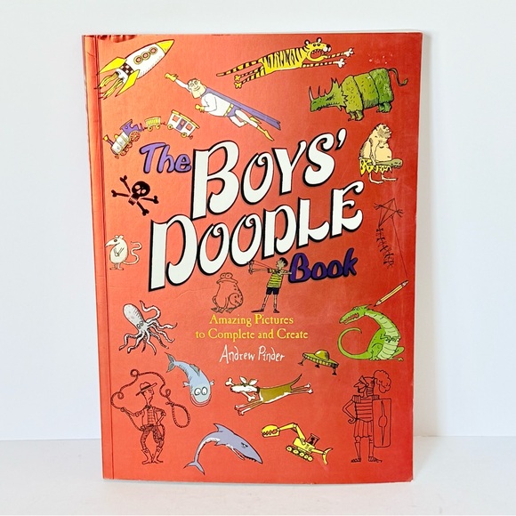 andrew pinder | Office | New The Boys Doodle Book Amazing Pictures To ...